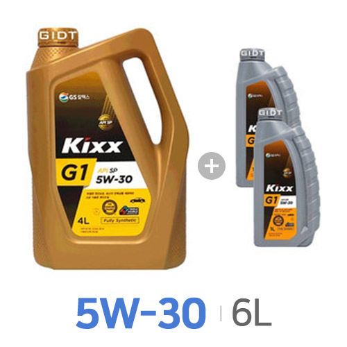 GS칼텍스 KIXX G1 SP 5W30 6L[1개] - 에누리 가격비교