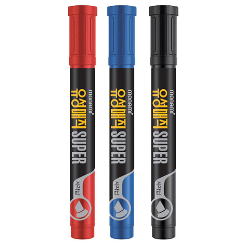 모나미 슈퍼 유성매직(사각닙)[1개] - 에누리 가격비교