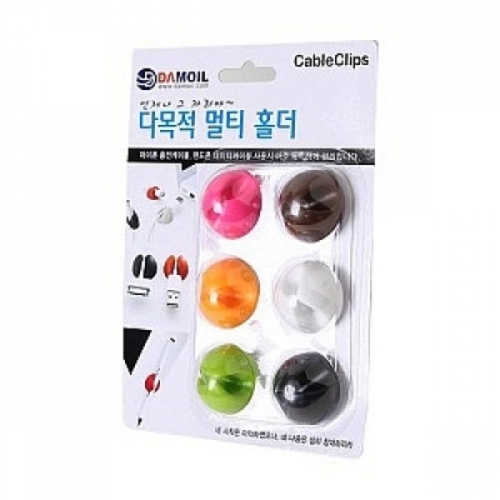 네트워크다모일 DAMOIL 케이블 클립 [6개] - 에누리 가격비교
